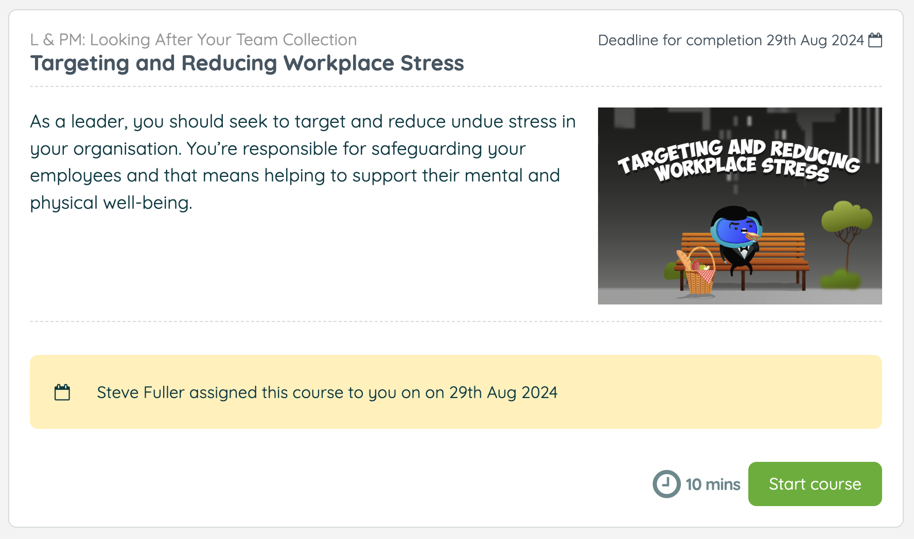 How can I see which courses have been assigned to me?